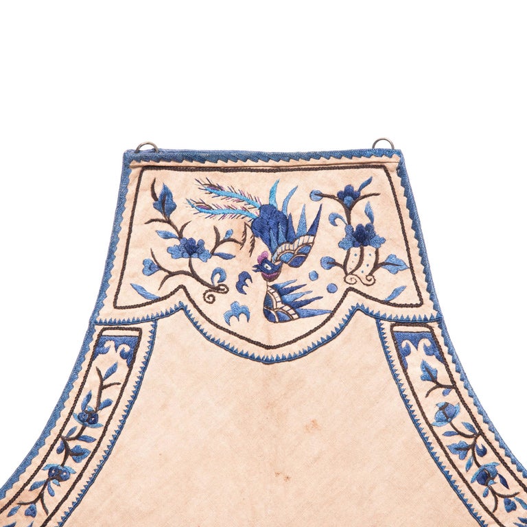 "Water Dragon" Early 20th Century Chinese Embroidered Dudou at 1stDibs