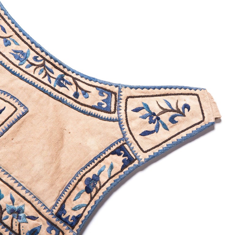 "Water Dragon" Early 20th Century Chinese Embroidered Dudou at 1stDibs