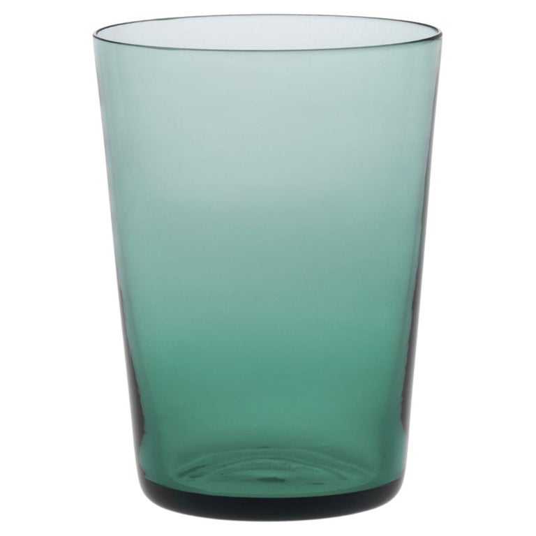 Water Glass Handcrafted in Muranese Glass, Baltic Smooth Mun by VG For ...