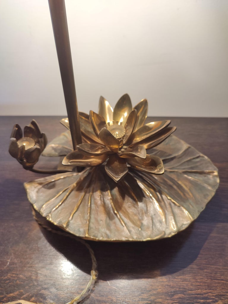 Water Lilly Table Lamp from Maison Charles, France, 1970s For Sale at ...