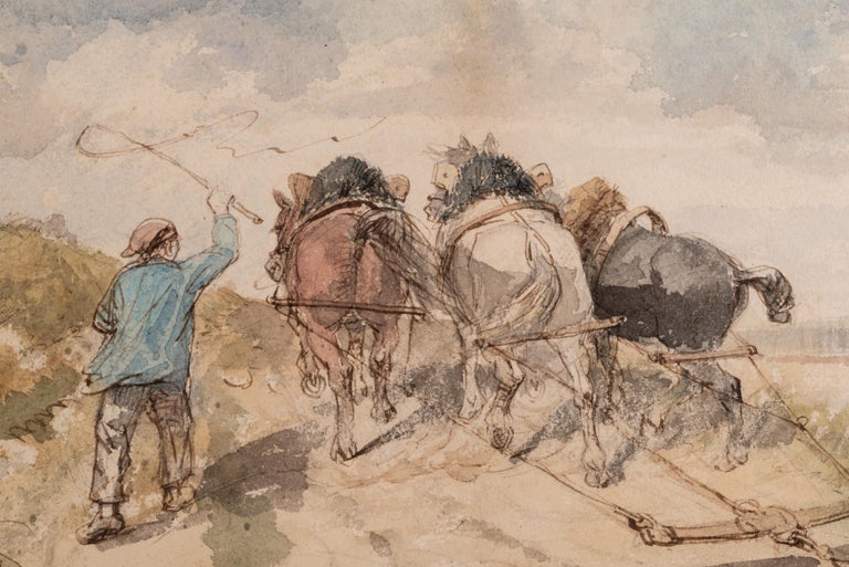 Watercolor by Richard Beavis, 19th Century British School For Sale at ...