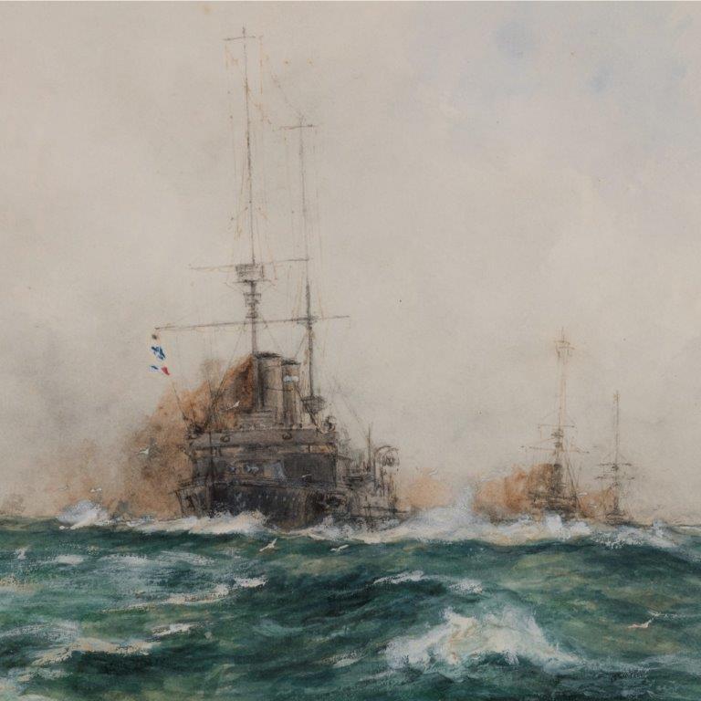 Watercolor by William Birchall For Sale at 1stDibs