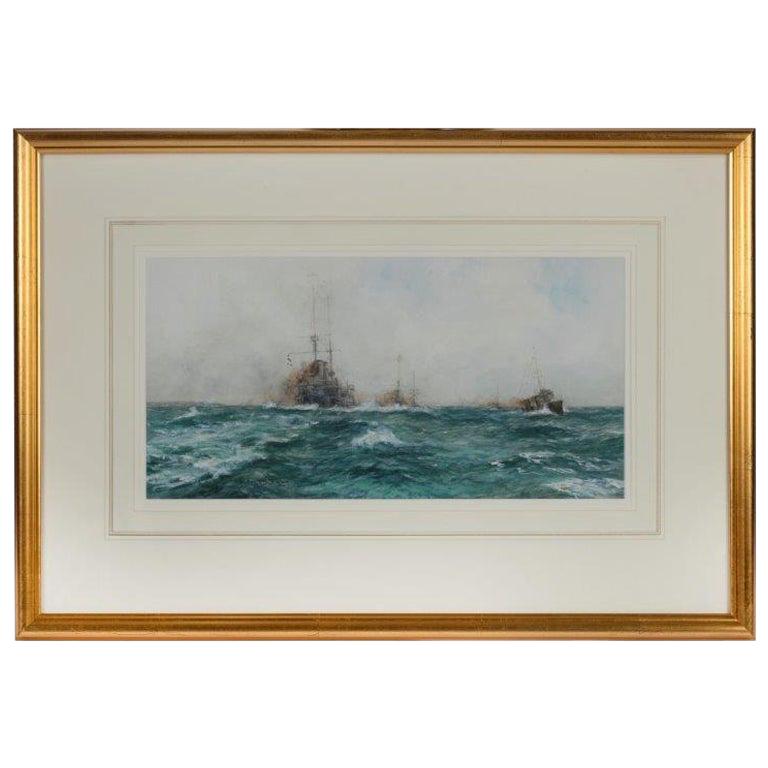 Watercolor by William Birchall For Sale at 1stDibs