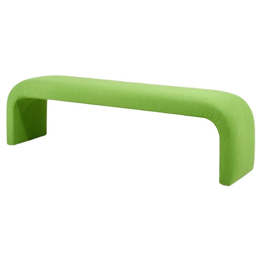 Waterfall Bench in Green Velvet at 1stDibs | velvet waterfall bench