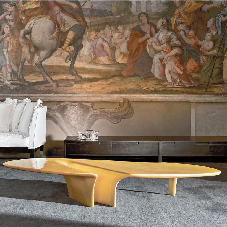 Waterfall Coffee Table Yellow Colour by Driade For Sale at 1stDibs