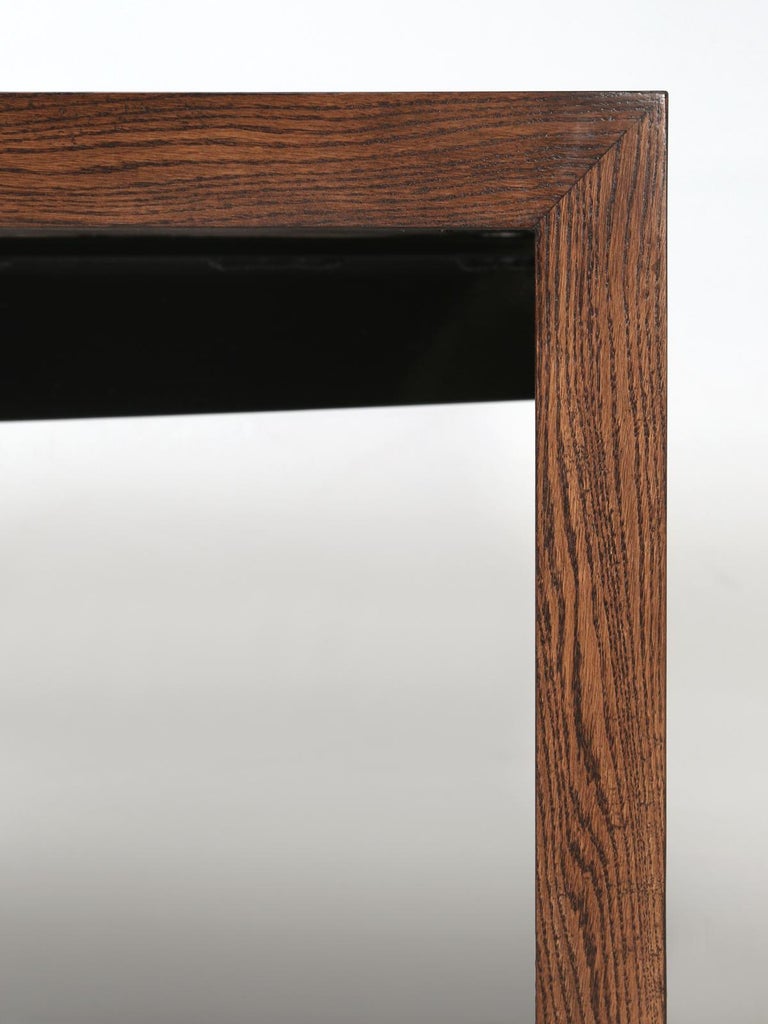 Waterfall Dining Table from Reclaimed White Oak by Old Plank in Any ...