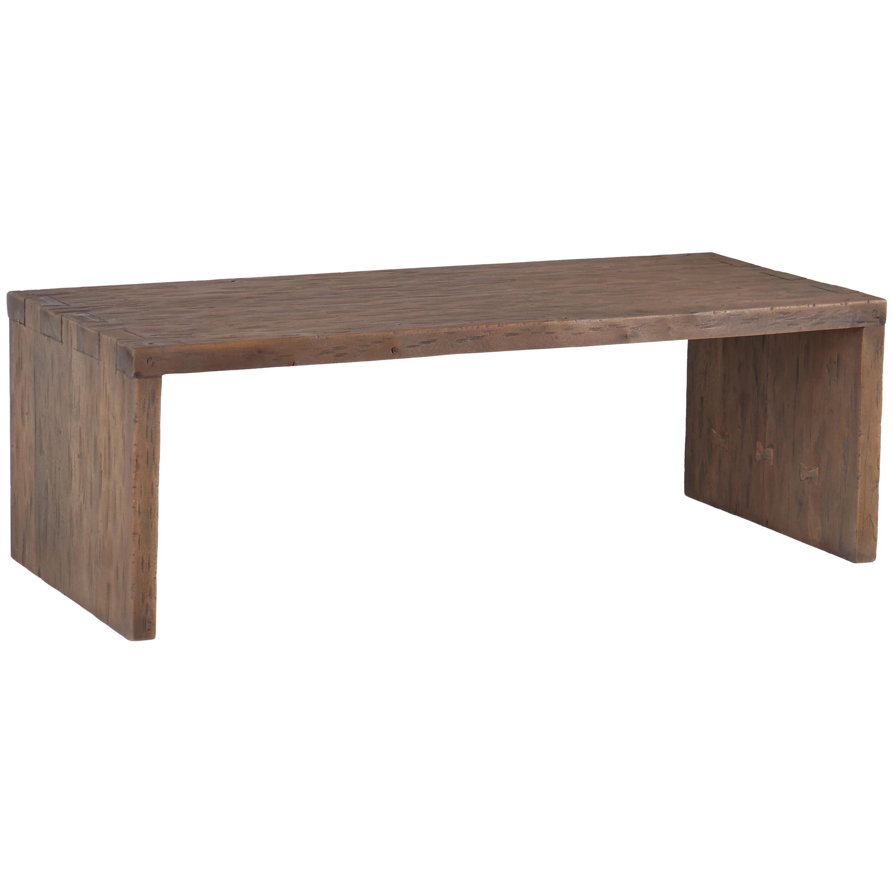 Mappa Burl Waterfall Edge Coffee Table, in Stock For Sale at 1stDibs