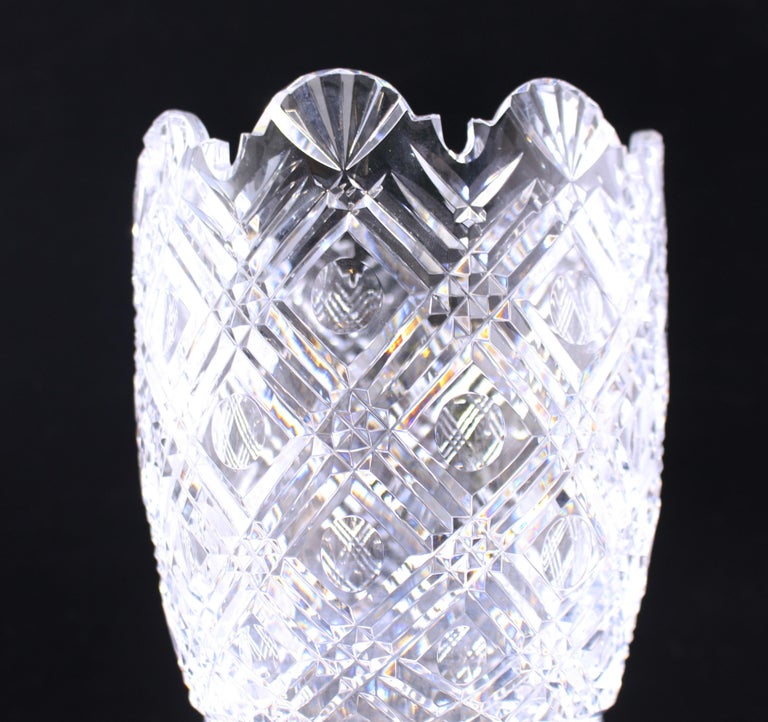 Waterford Crystal Large Master Cutter Vase at 1stDibs | waterford ...