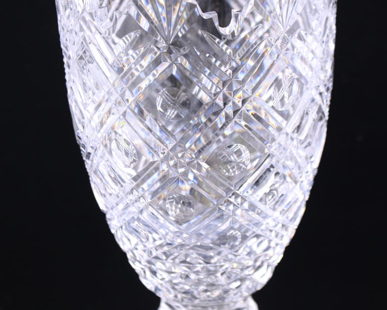 Waterford Crystal Large Master Cutter Vase at 1stDibs | waterford ...