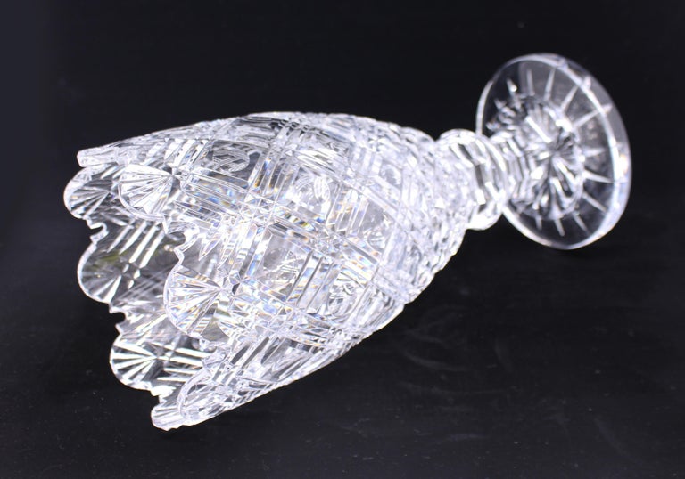 Waterford Crystal Large Master Cutter Vase at 1stDibs | waterford ...