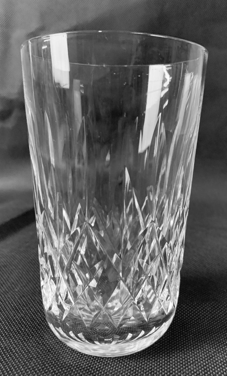 Waterford Lismore Pattern Set Of Four Highballtumbler Glasses At 1stdibs