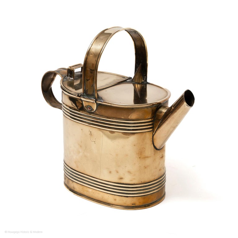 Watering Can Hot Water Jug Brass Minature House Plants 4 Pints For Sale ...