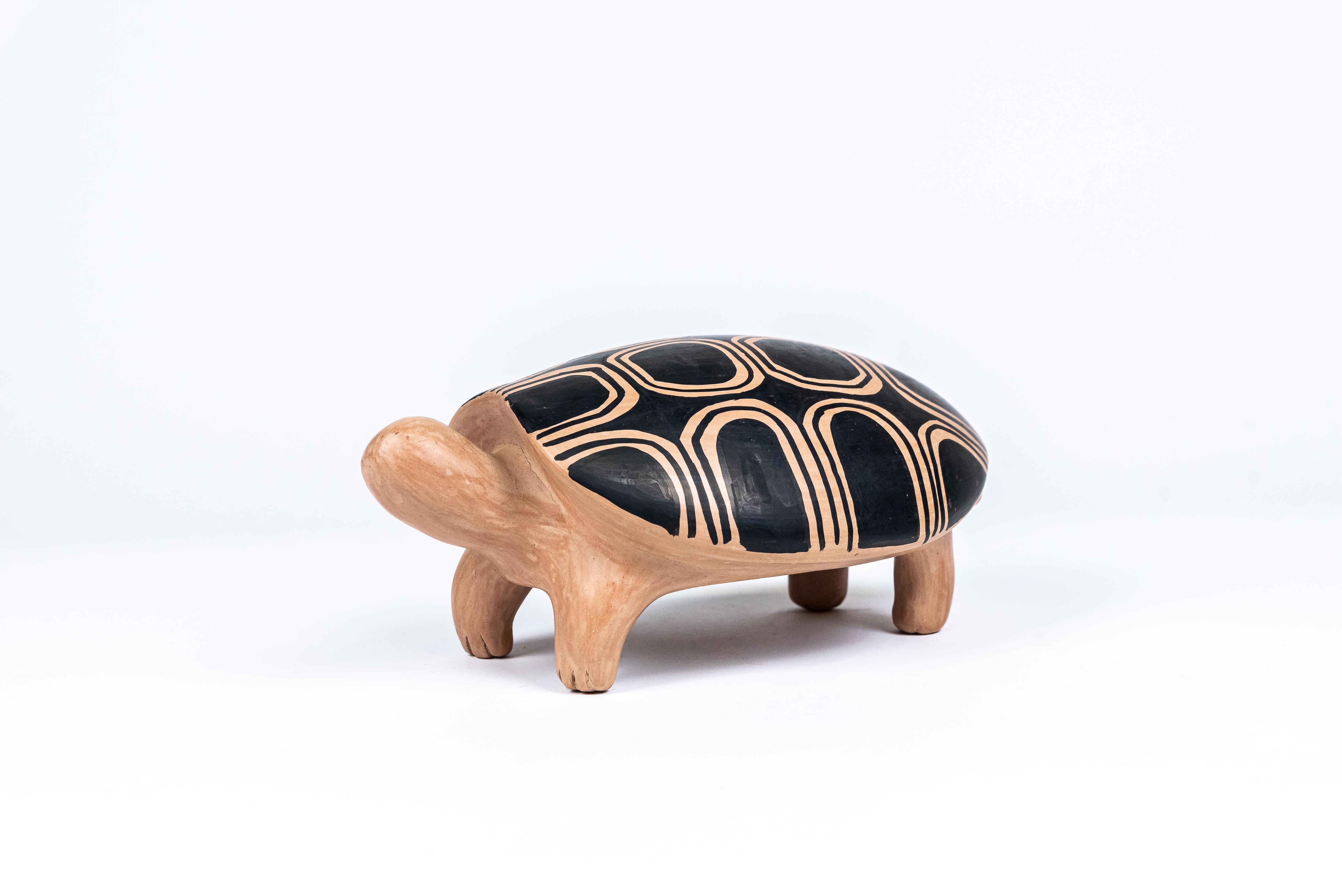 Wauja, Céramique Indigène Zoomorphe, "Tortue", 2020 For Sale at 1stDibs