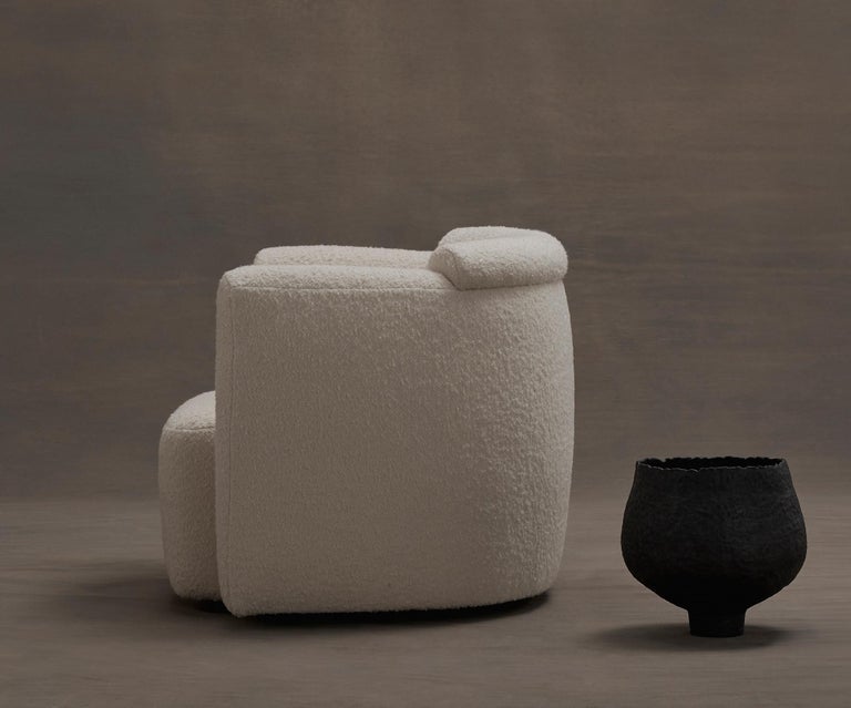 Wave Chair With Swivel Base by Daniel Boddam (COM) For Sale at 1stDibs