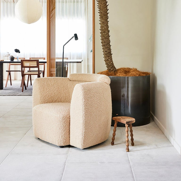 Wave Chair With Swivel Base by Daniel Boddam (COM) For Sale at 1stDibs