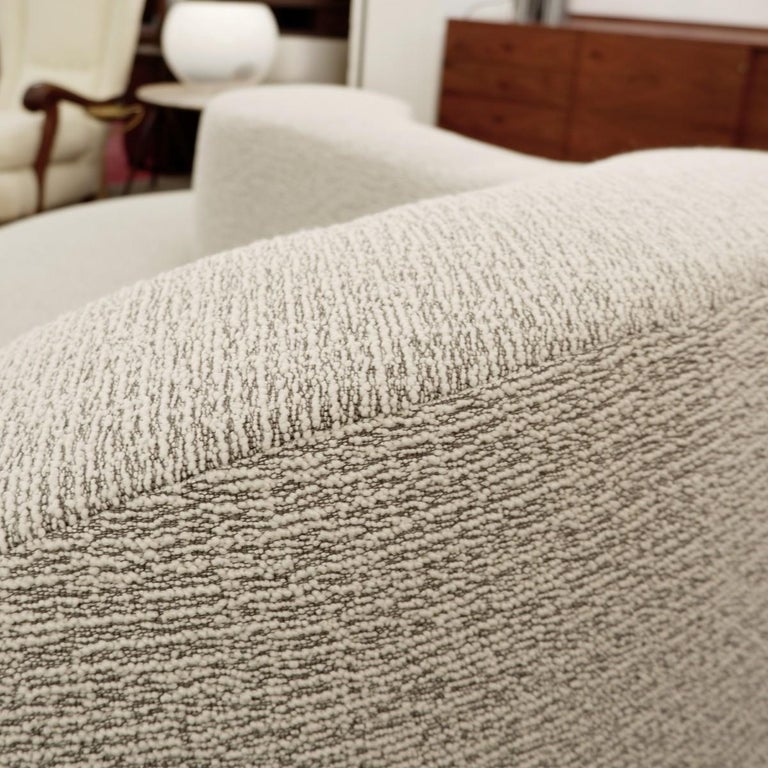 Wave Curved "Borne" Sofa, Italy For Sale at 1stDibs | borne settee for sale
