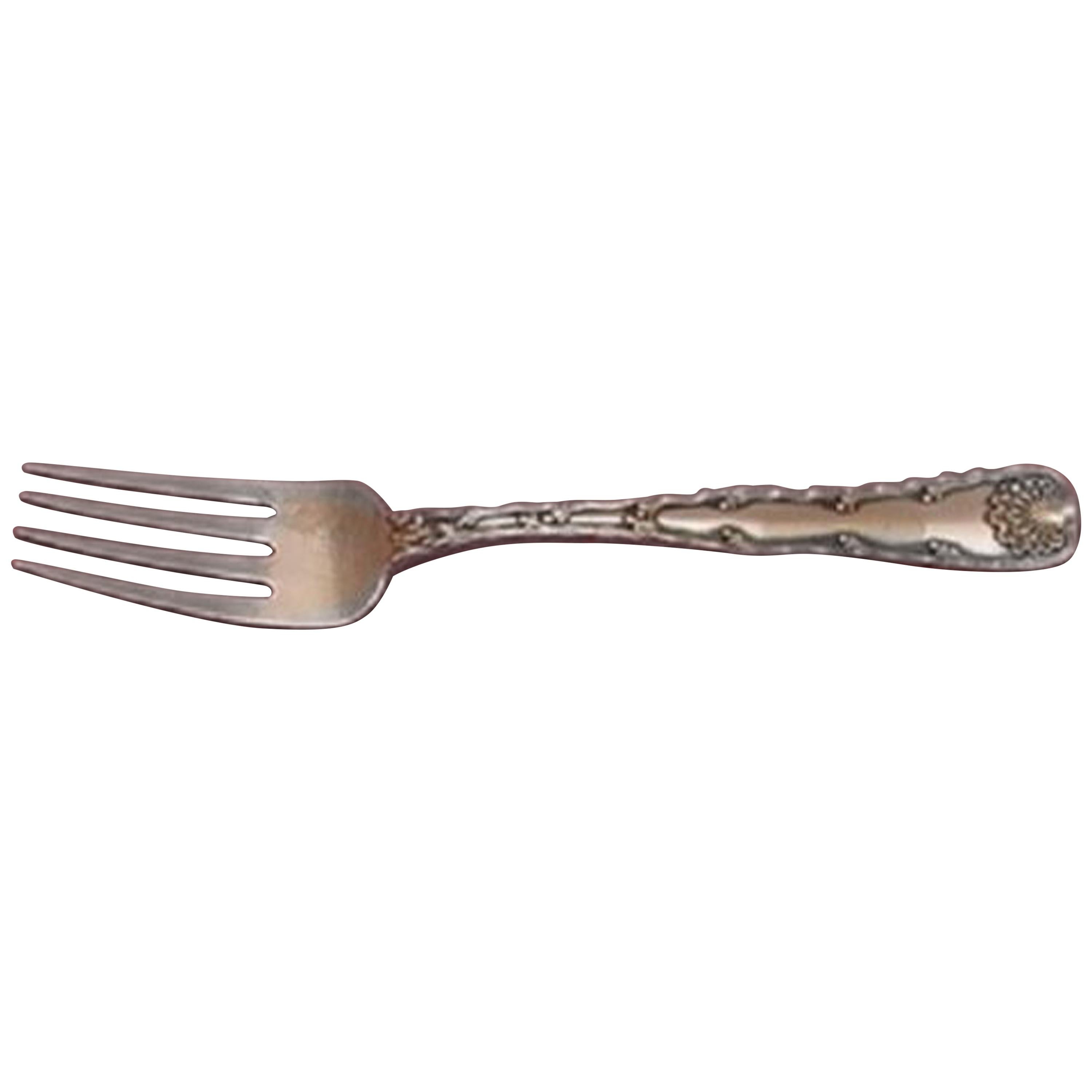 Wave Edge by Tiffany and Co. Rare Copper Sample Cold Meat Fork One of a ...