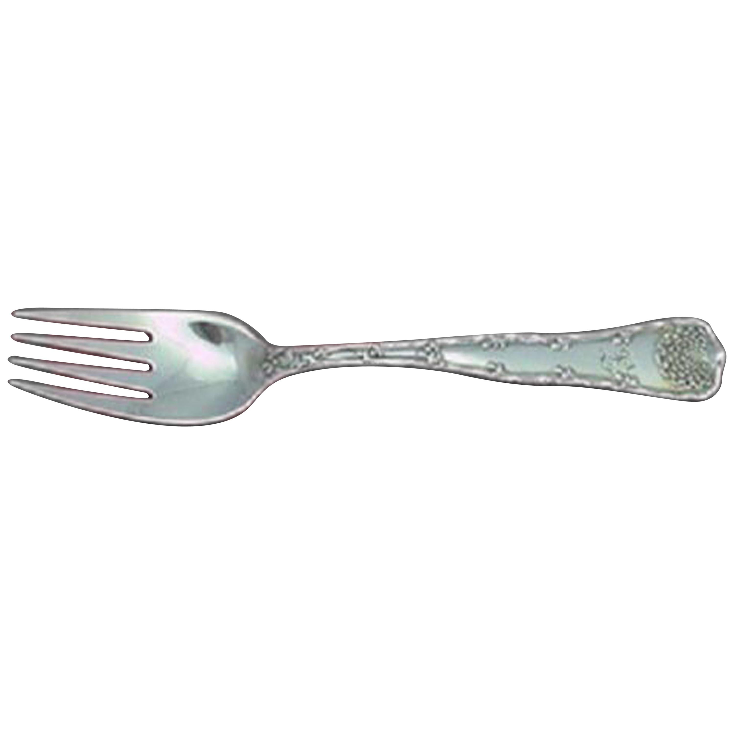 Wave Edge by Tiffany and Co. Sterling Silver Breakfast Fork For Sale at ...