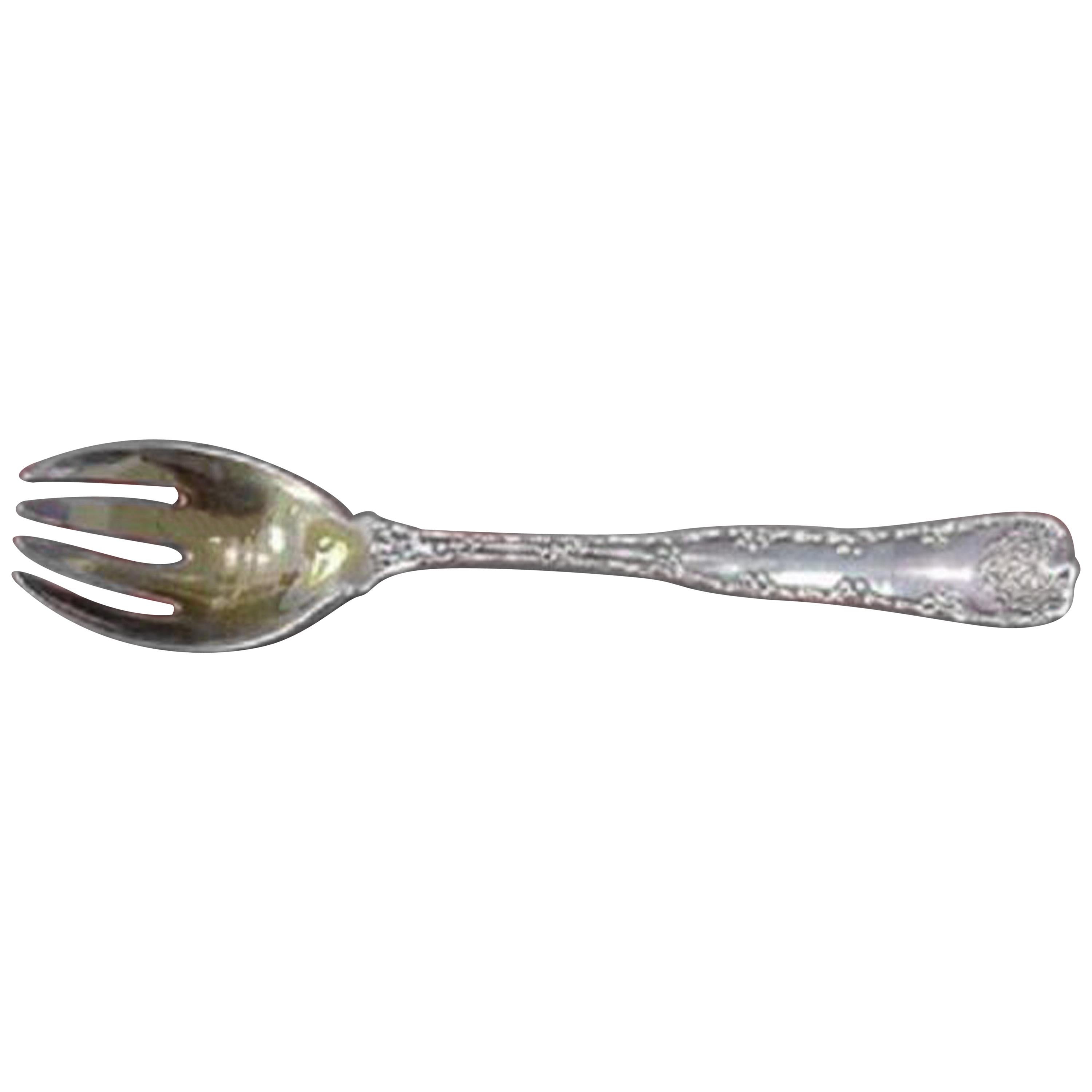 Wave Edge by Tiffany and Co Sterling Silver Ice Cream Fork Original ...