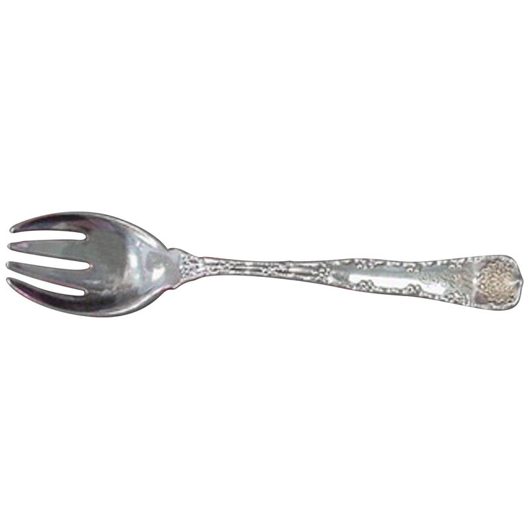 Wave Edge by Tiffany and Co Sterling Silver Ice Cream Fork Original ...