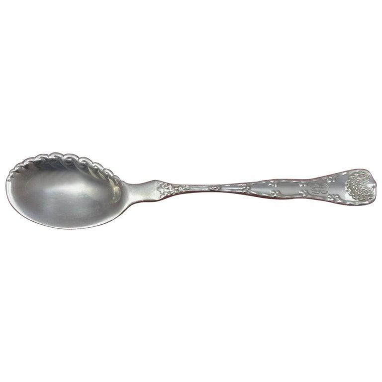 Wave Edge by Tiffany and Co. Sterling Sherbet Spoon Unusual For Sale at ...