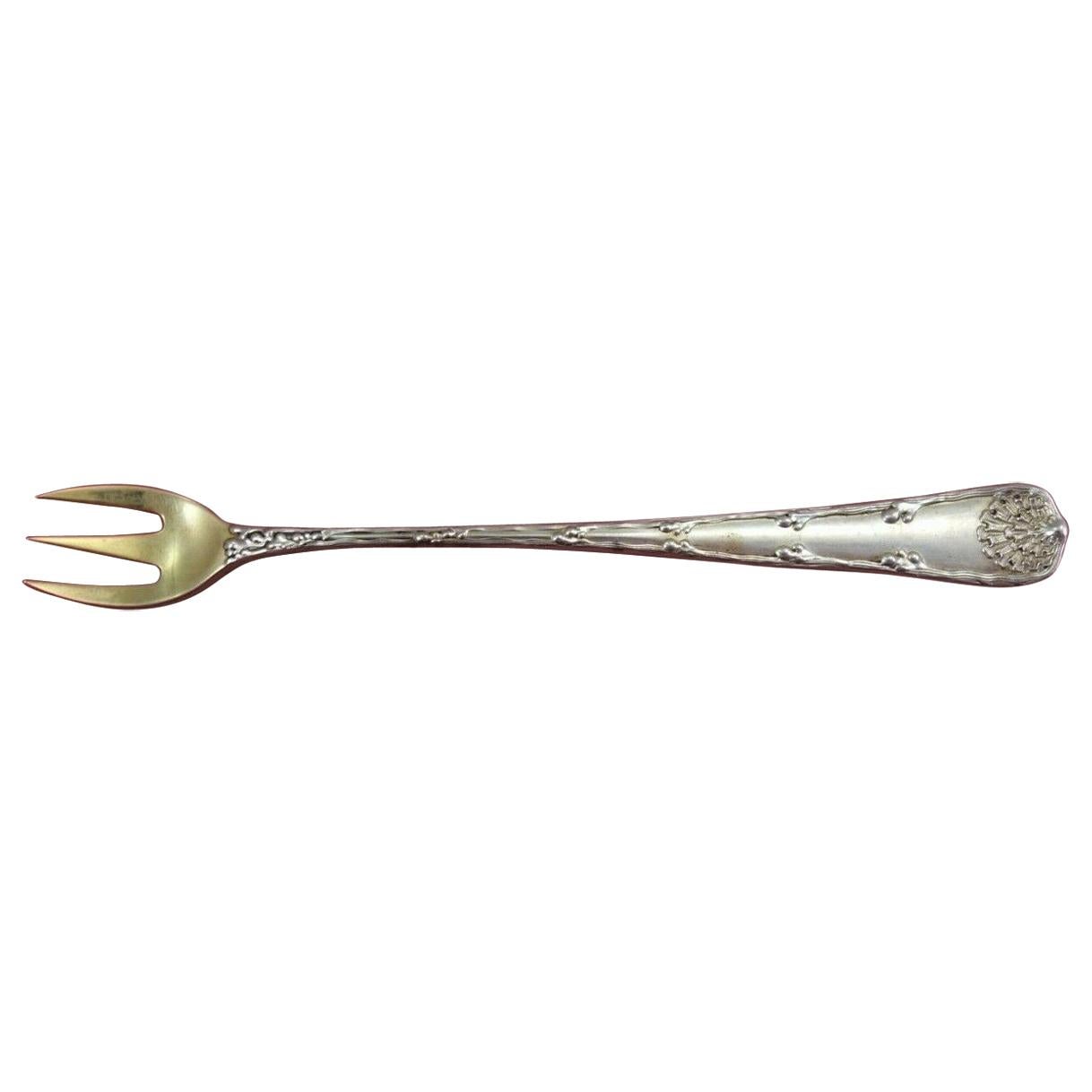 Chrysanthemum by Tiffany and Co. Sterling Silver Cocktail Fork Gold ...