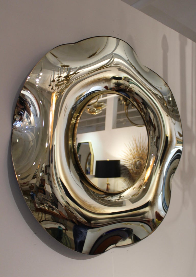 Wave Italian Mirror by Ghiró Studio For Sale at 1stdibs