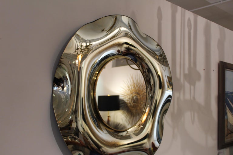Wave Italian Mirror by Ghiró Studio For Sale at 1stdibs