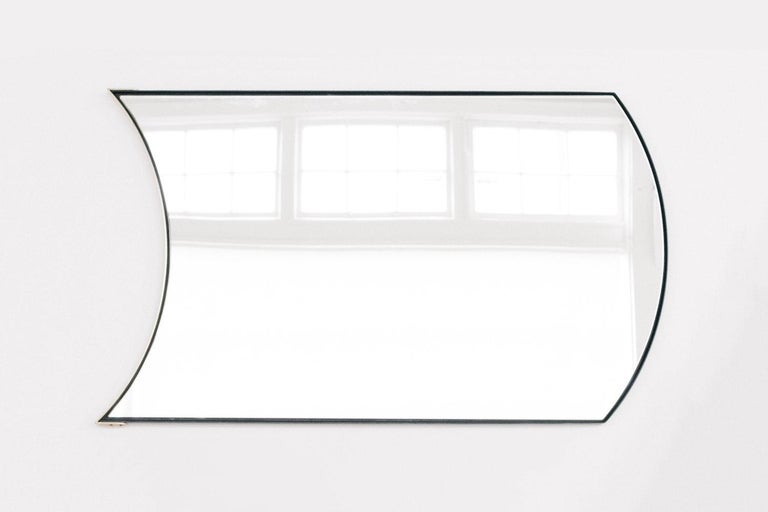 Wave Mirror by De JONG and Co. For Sale at 1stDibs