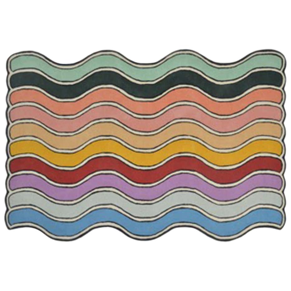 Wavy Rug Samples at 1stDibs