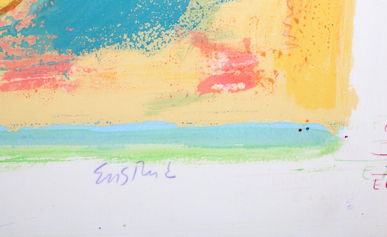 Wayne Ensrud - Quiet Sunday (Bouquet), Hand-painted Lithograph by Wayne ...