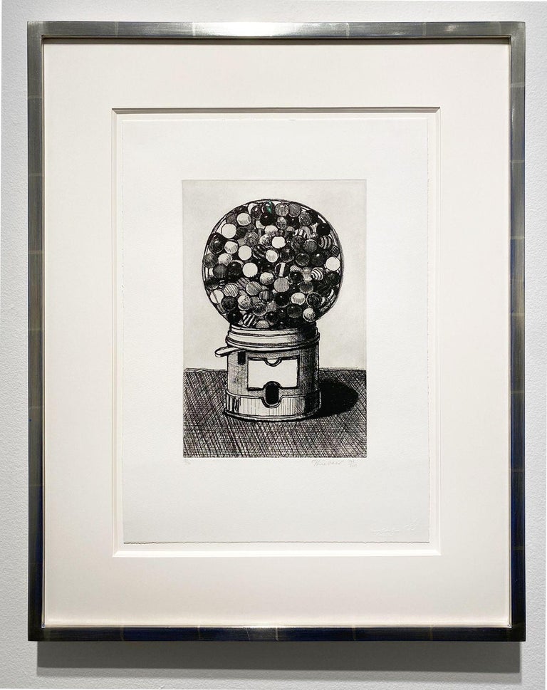 Wayne Thiebaud - Dark Gumball Machine For Sale at 1stDibs