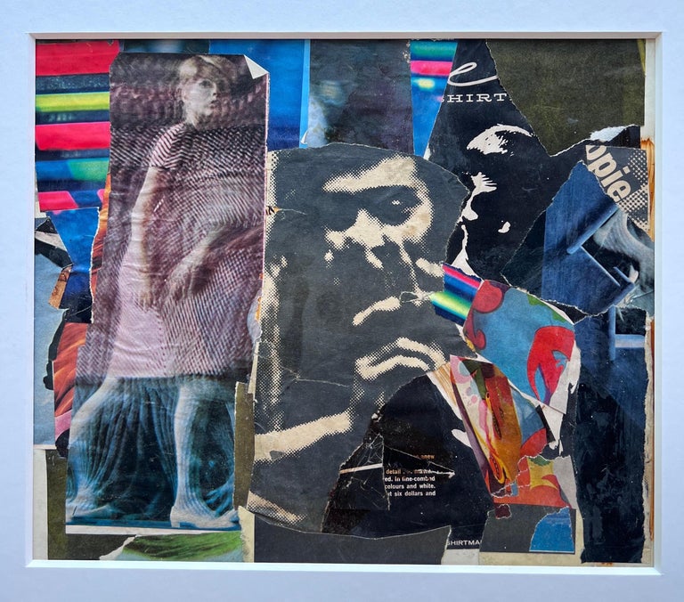 Wayne Timm - Original Vintage Collage by Wayne Timm #4 For Sale at 1stDibs
