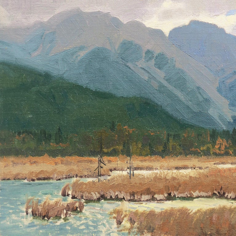 Wayne Wolfe - 'Elk Grazing, Rocky Mountains', Colorado, Prix de West ...