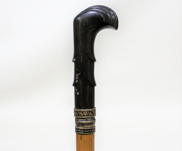 Weapon Cane Sword Walking Stick at 1stDibs
