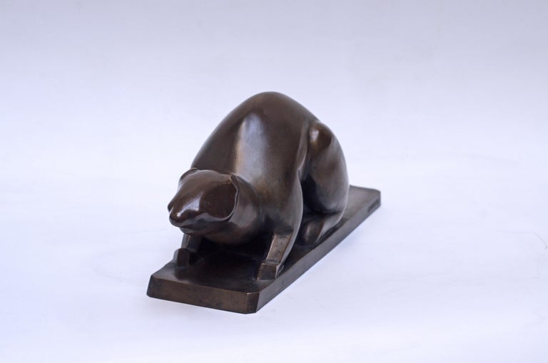 Weasel Sculpture by Jan and Joël Martel For Sale at 1stDibs