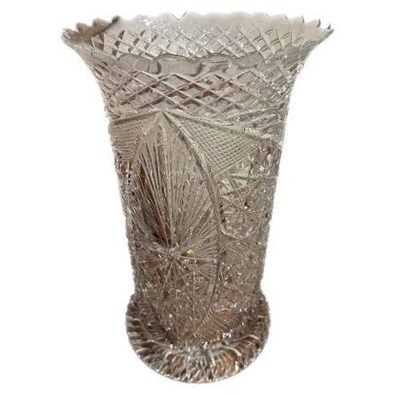 Weatherford Cut Crystal Base For Sale at 1stDibs