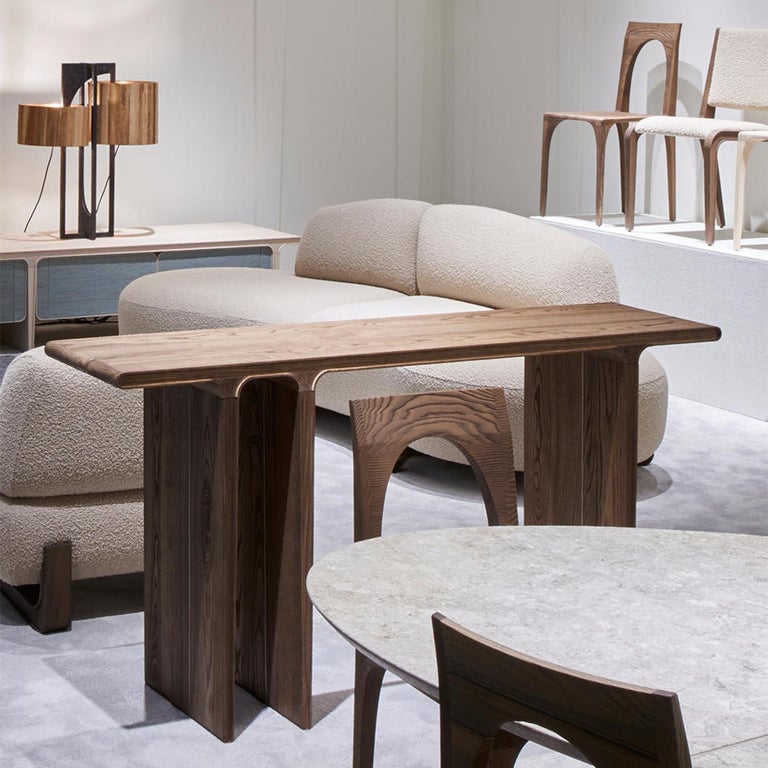 Weaver Ash Console Table For Sale at 1stDibs