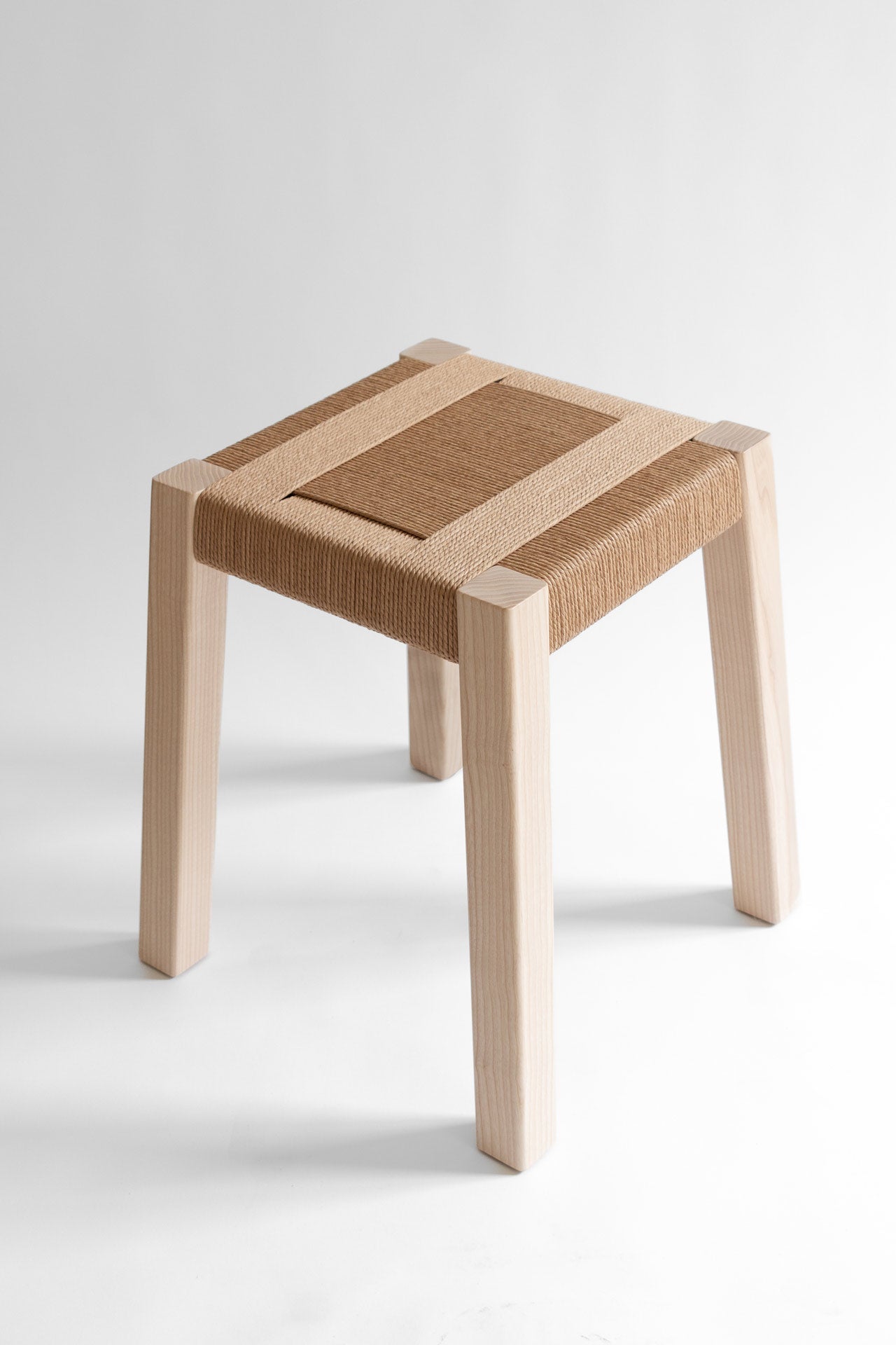 Icaro, Contemporary Low Stool Made of Solid Ashwood For Sale at 1stDibs ...