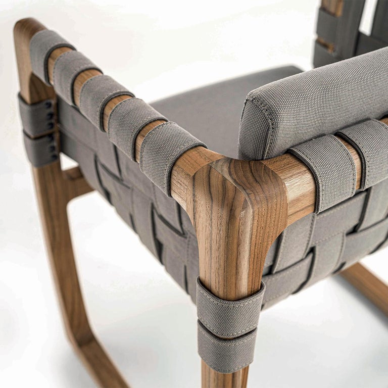 Webbing Outdoor Chair For Sale at 1stDibs