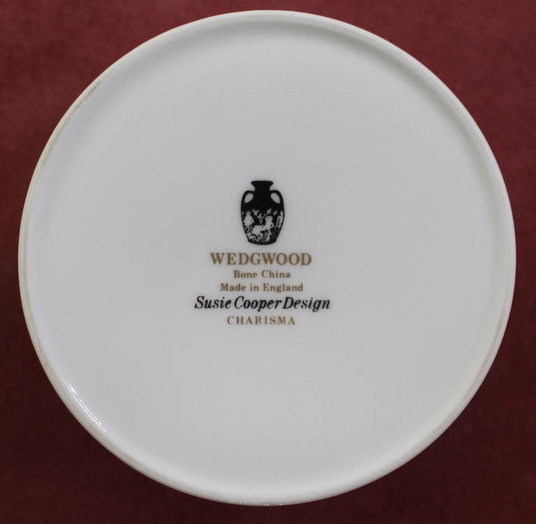 Wedgwood Charisma Susie Cooper Design 6 Place Tea Service For Sale at ...