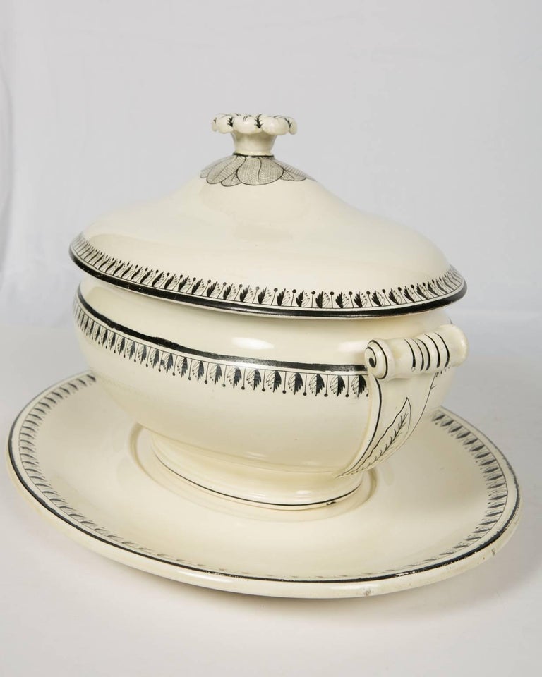 Wedgwood Creamware Soup Tureen with Ladle IN STOCK at 1stDibs