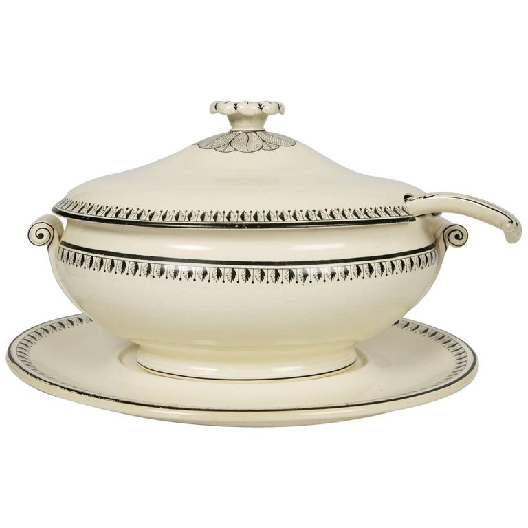 Wedgwood Creamware Soup Tureen with Ladle IN STOCK at 1stDibs