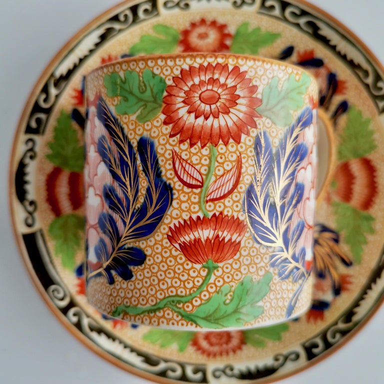 Wedgwood Creamware Teacup Trio, Chrysanthemum Pattern, Regency, ca 1815 ...