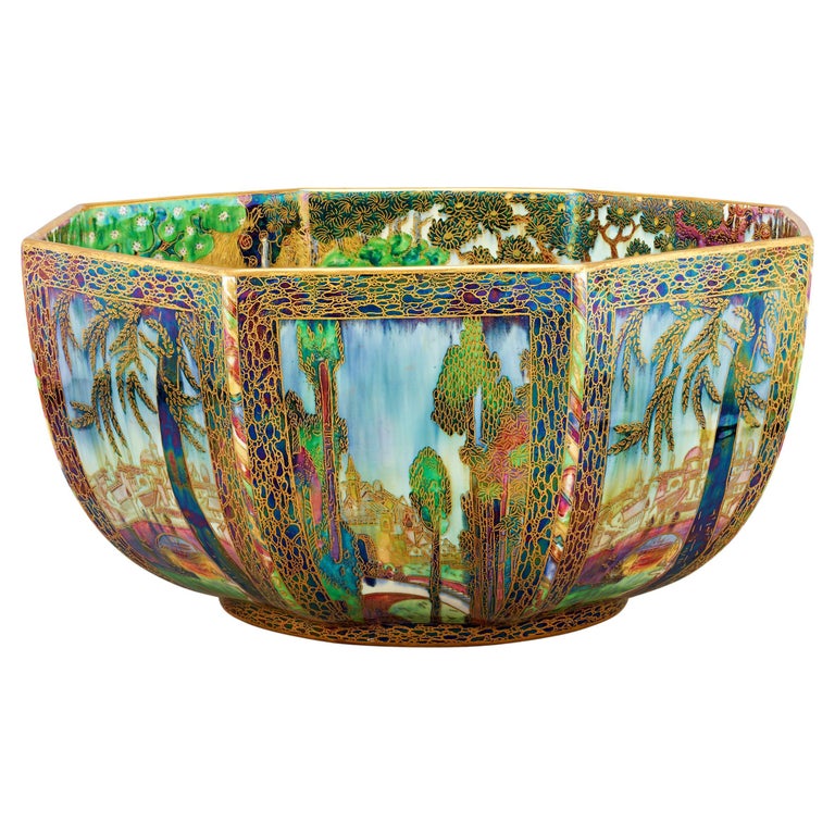 Wedgwood Fairyland Lustre Octagon Bowl For Sale at 1stDibs