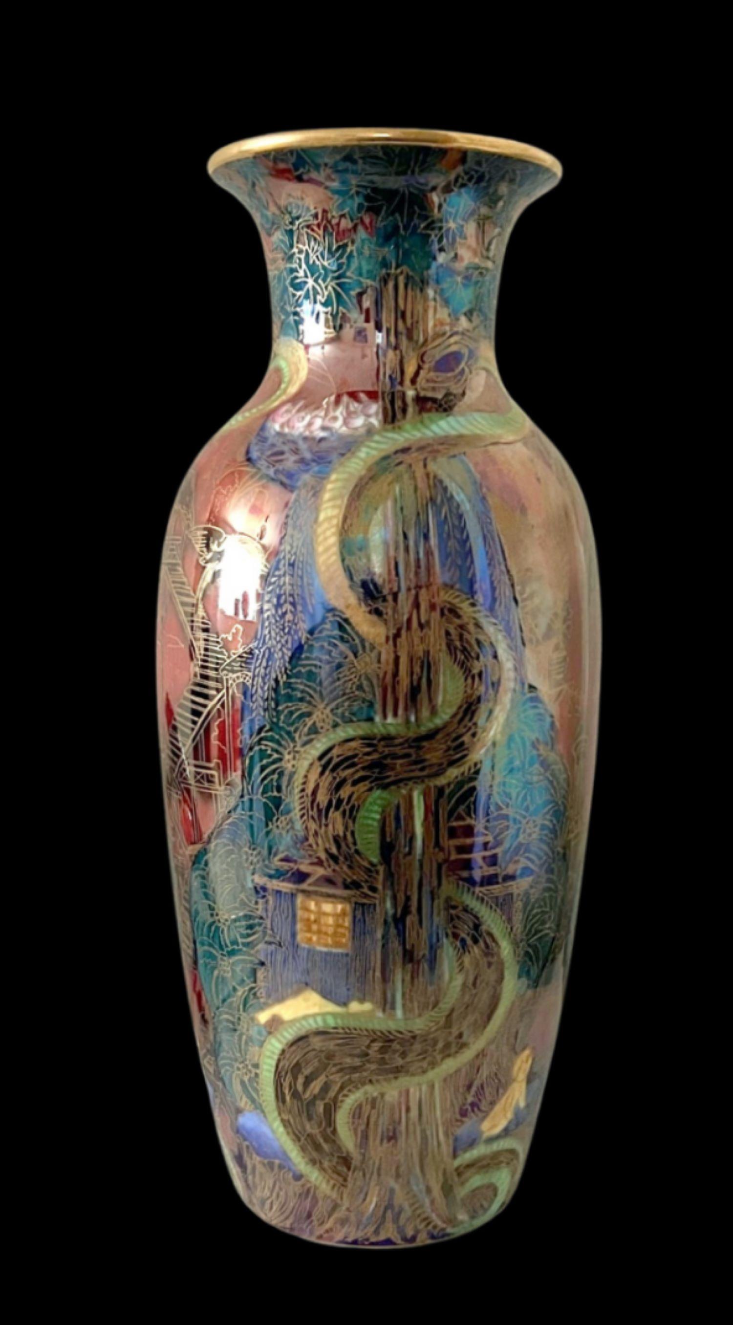 Wedgwood Fairyland Lustre Vase at 1stDibs
