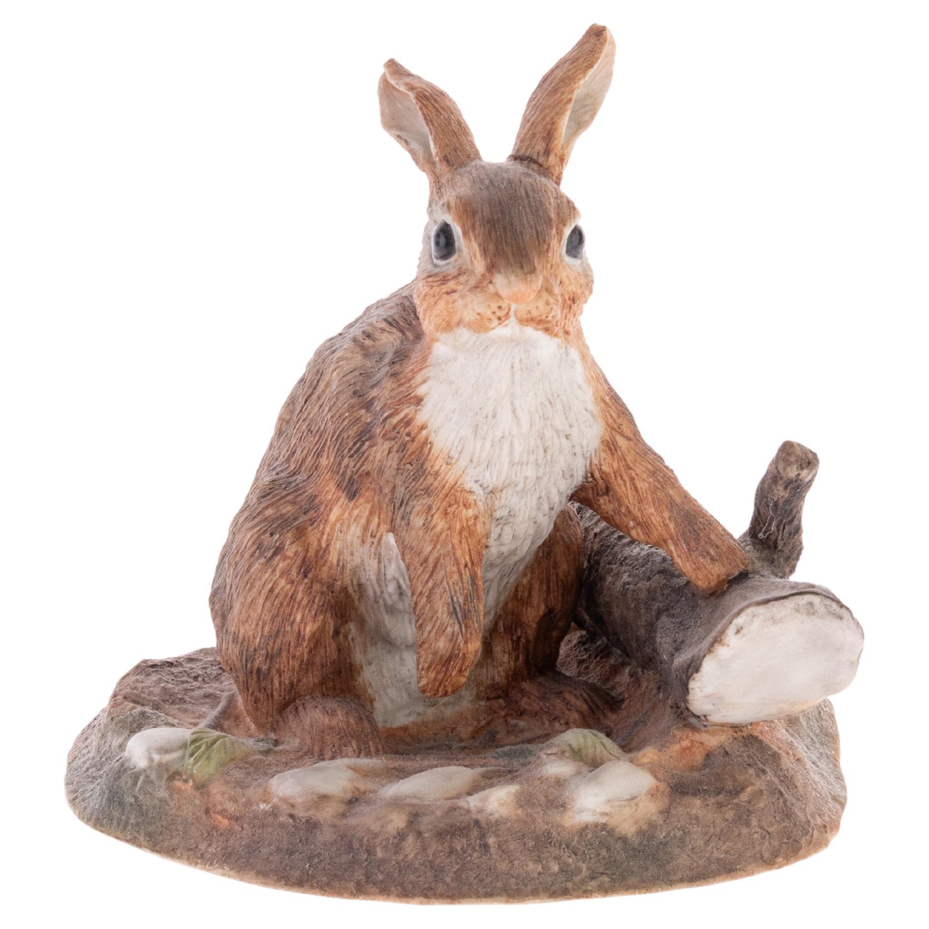White Rabbit Sculpture at 1stDibs | johnathan adler glass bunny ...