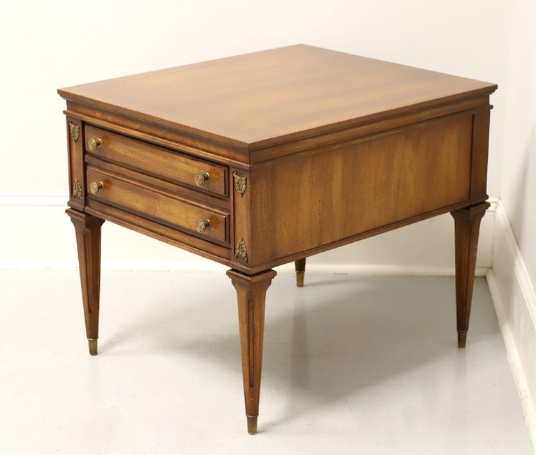 WEIMAN Mid 20th Century Mahogany Side Table with Tapered Legs For Sale ...