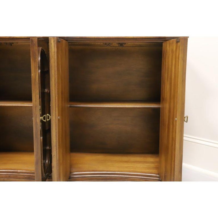 WEIMAN Mediterranean Style Burl Walnut Entry Console Cabinet For Sale ...