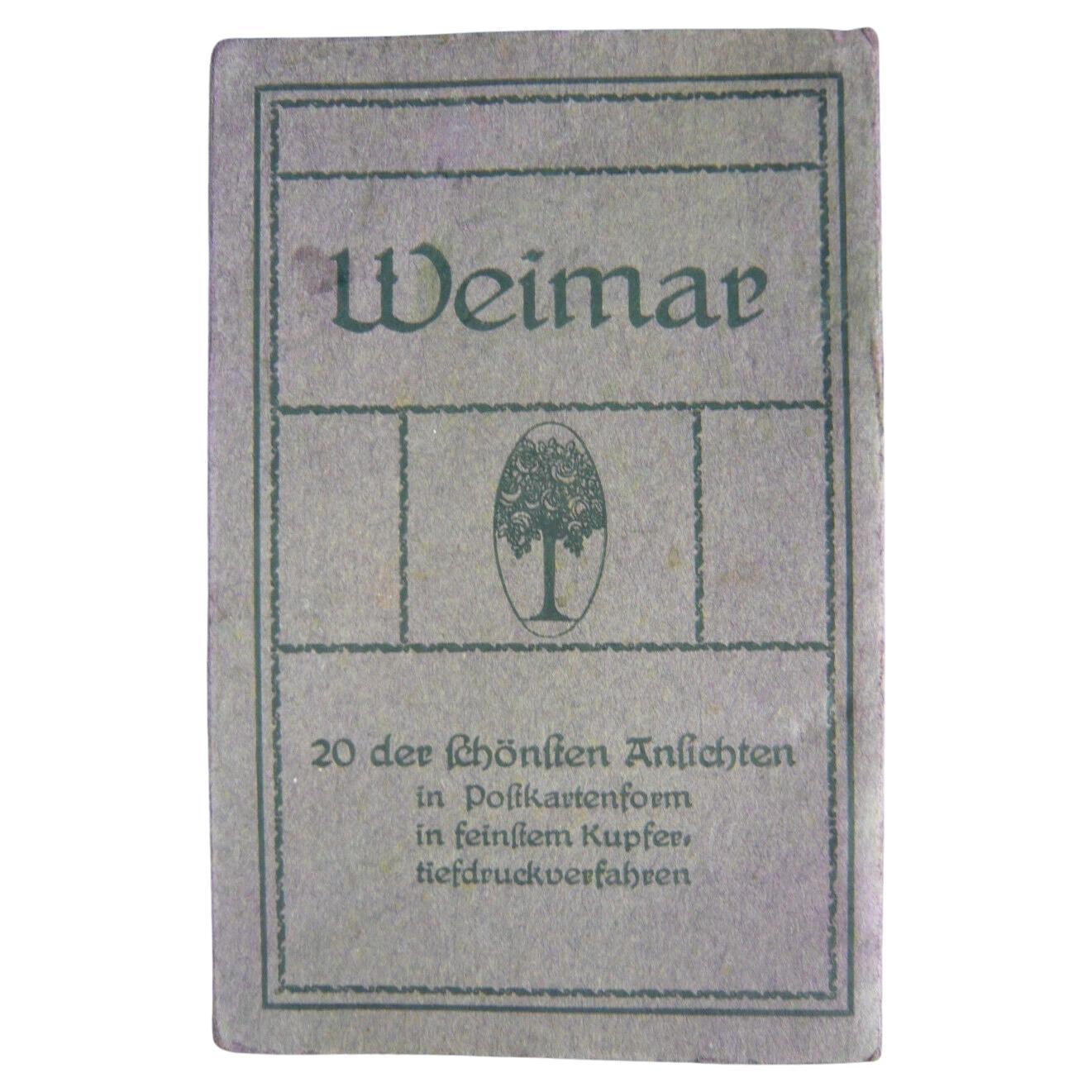 Weimar - Set of 20 Beautiful Views in Postcard Format - Hansmann Cassel ...